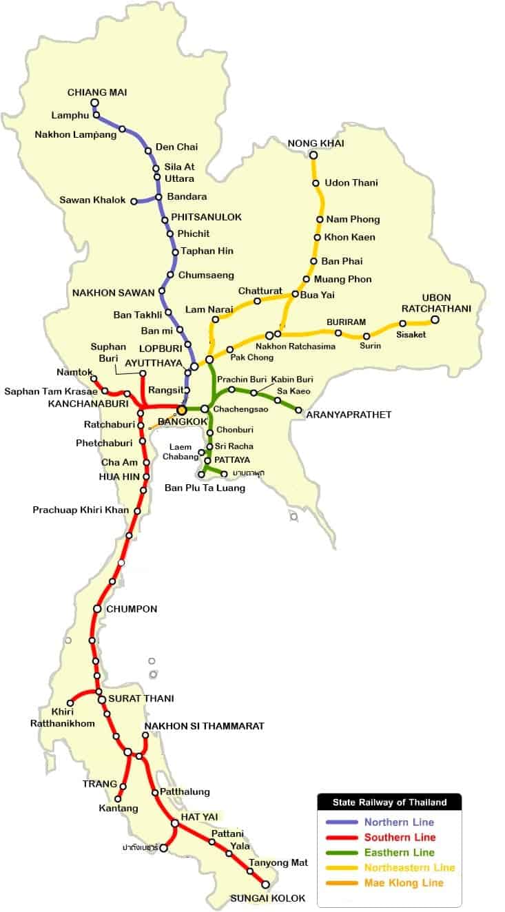 Comment réserver son billet de train en Thaïlande en 2026 ? - Que faire ...